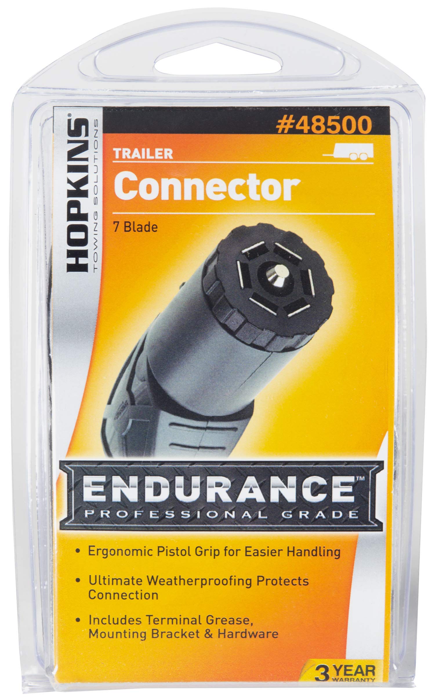Hopkins 48500 Endurance 7-Way Trailer End Plug