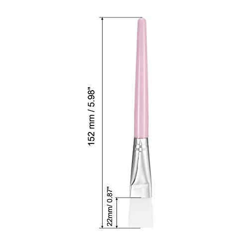 PATIKIL Succulent Cleaning Brush 2Pack 152mm Gardening Tools Plant Brush for Garden Pink Handle