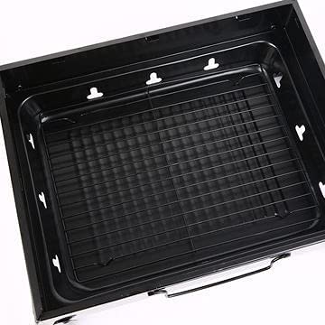 Portable BBQ Barbecue Large Folding Grill Charcoal Stove Camping Garden Outdoor with BBQ Grill with Grill Accessories Set