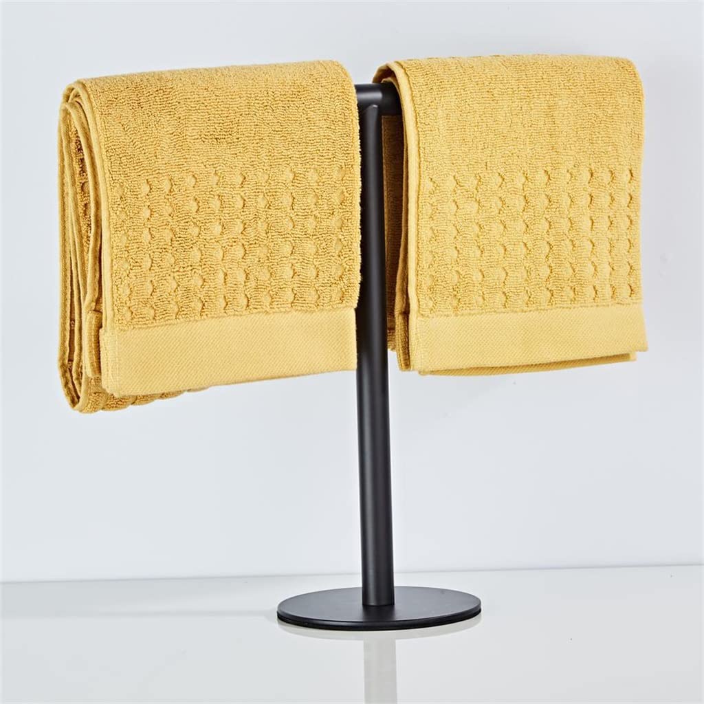 YTYZC Movable Free-Standing Hand Towel Holder Standing Tree Rack Bath Towel Stand Bathroom Vanities Countertop