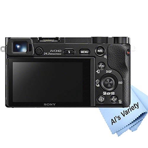 Sony a6000 Mirrorless Digital Camera with 16-50mm Lens + 32GB Card, Tripod, Case, and More (18pc Bundle)