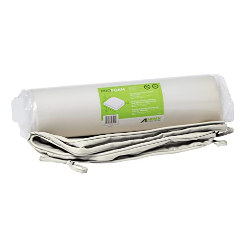 Arden Selections ProFoam Performance Outdoor Seat Cushion 18 x 18, Sand Cream