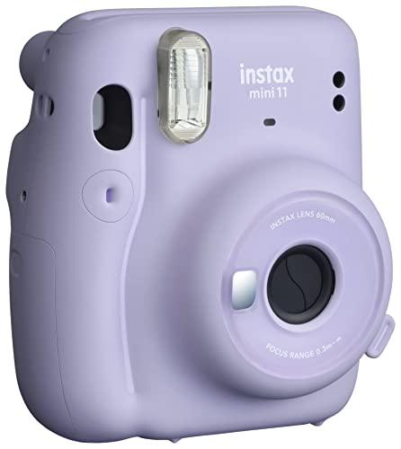 Fujifilm Instax Mini 11 Instant Camera - Lilac Purple 4.8" x 4.2" x 2.6"