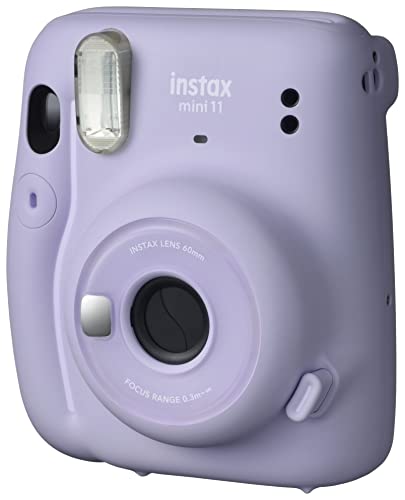 Fujifilm Instax Mini 11 Instant Camera - Lilac Purple 4.8" x 4.2" x 2.6"