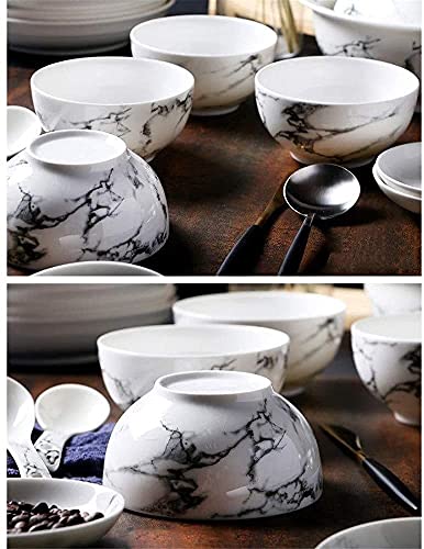 GagalU Dinner SetsDinnerware Set for Home or Special Restaurant, 55PCS Chinese Style Bone China Dinnerware Set Household Phnom Penh Ceramic Bowl Dishes Plate Service for 10