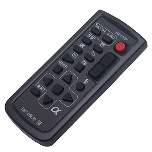 RMT-DSLR2 Replaced Remote fit for Sony Interchangeable Lens Digital Camera A6400 A9 A7RIII A7III A7RII A7SII A7II A7RM3 A7M3 A7RM2 A7SM2 A7M2 A7R A7S A7 A6500 A6300 A6000 NEX-7 6 5 A99 ILCE-7M3
