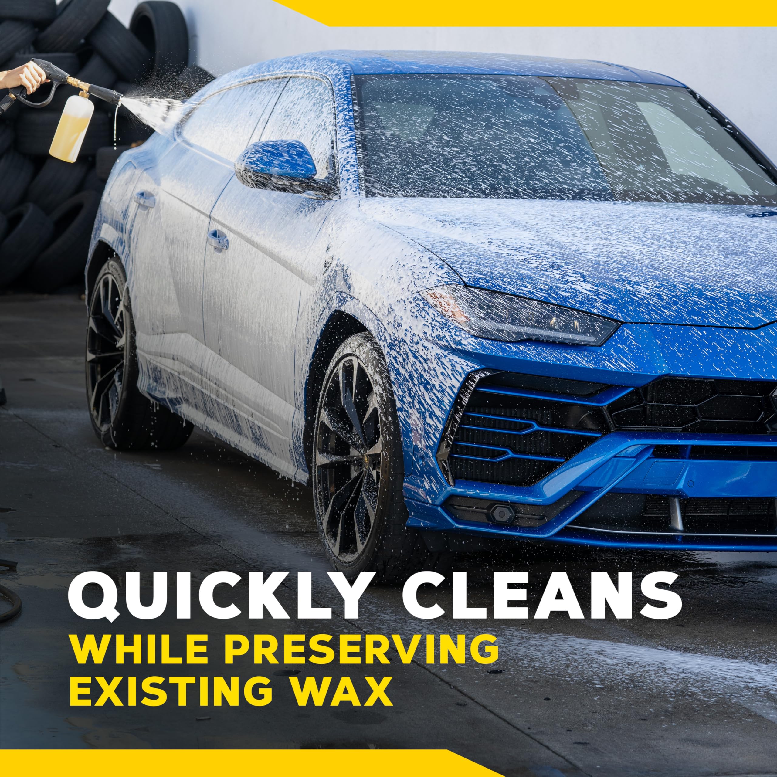 Meguiar's Gold Class Car Wash, Car Wash Foam for Car Cleaning - 64 Oz Container