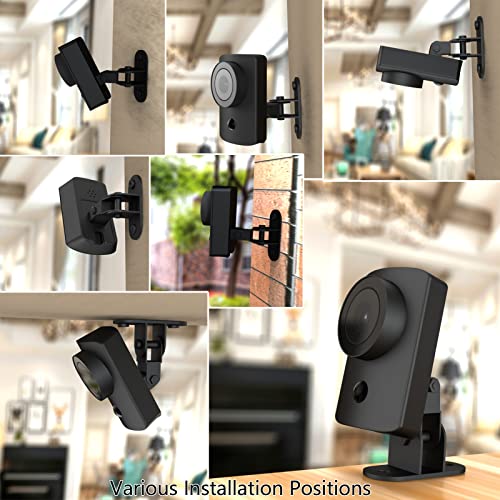 Teccle Metal Wall Mount Compatible with Simplisafe Camera,Easy to Mount on Wall or Ceiling, Perfect View Angle for Simplisafe Camera