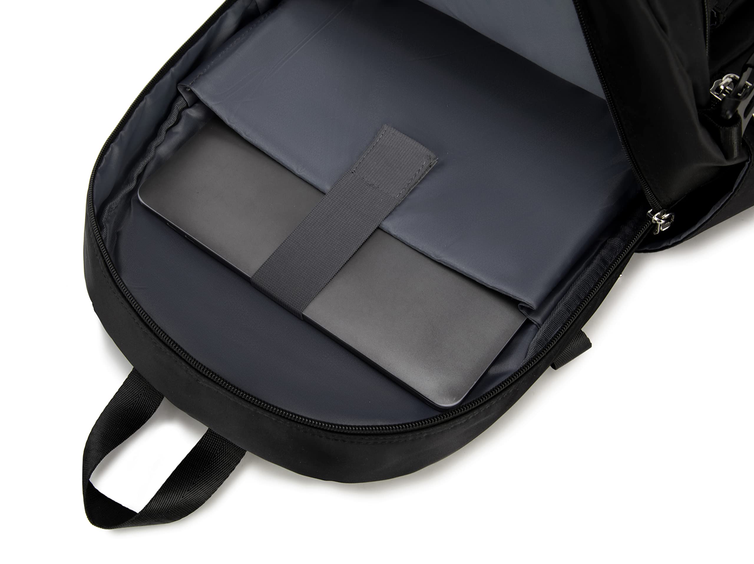 Acmebon Girl Roomy Fashion Laptop Backpack Casual Daily Backpack for Women Black