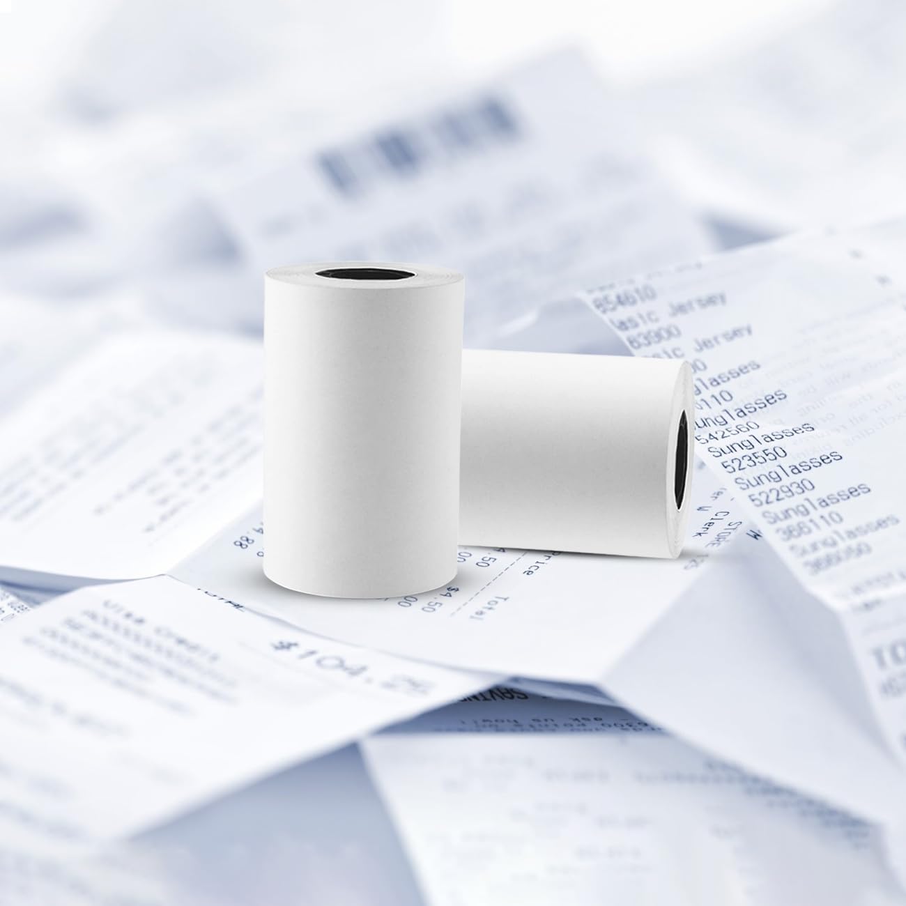 BAM POS Credit Card Receipt Paper for the VX520 (12 Rolls)