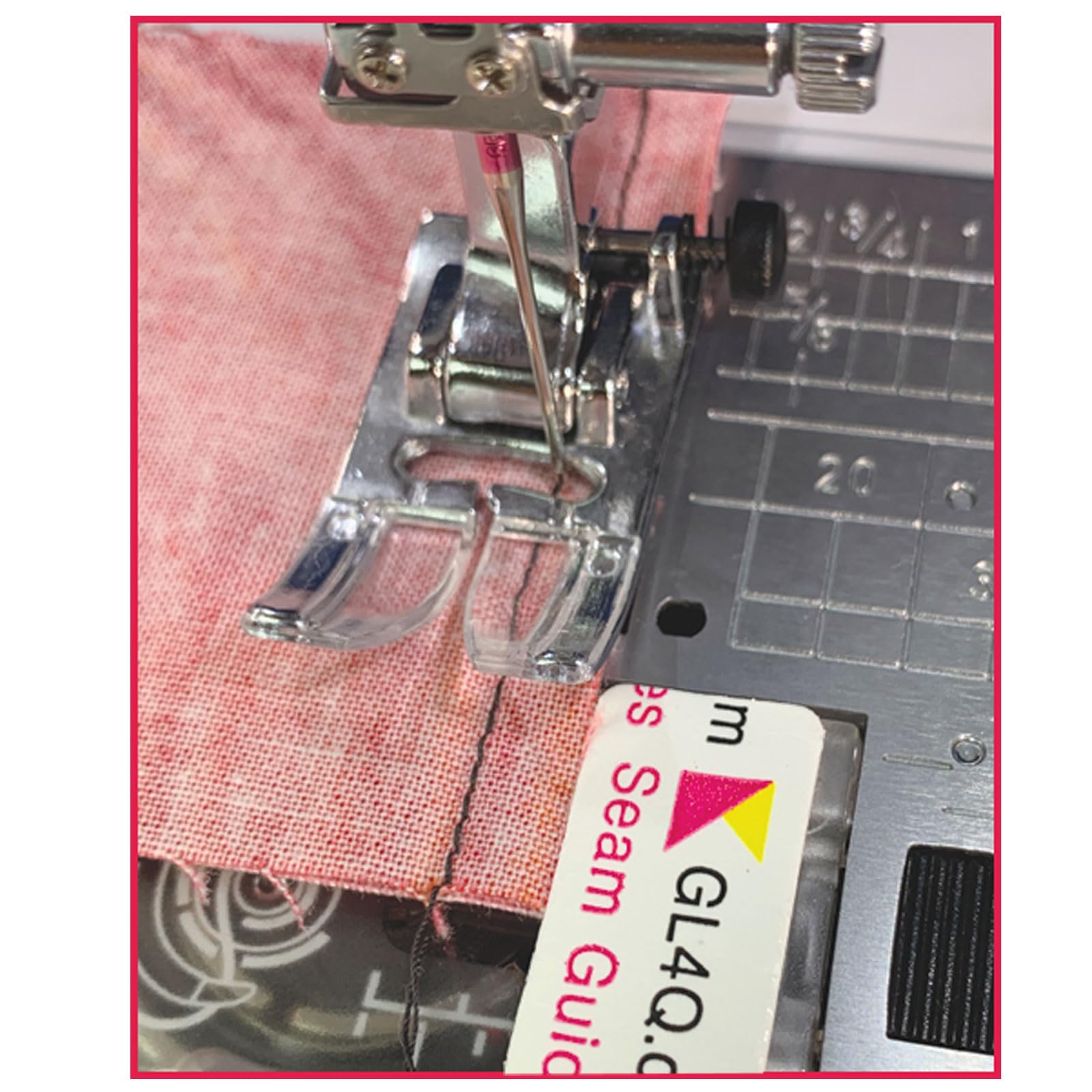 Guidelines4quilting Super Easy Seam Guide Setter, 4.75"X1.25"X.125"