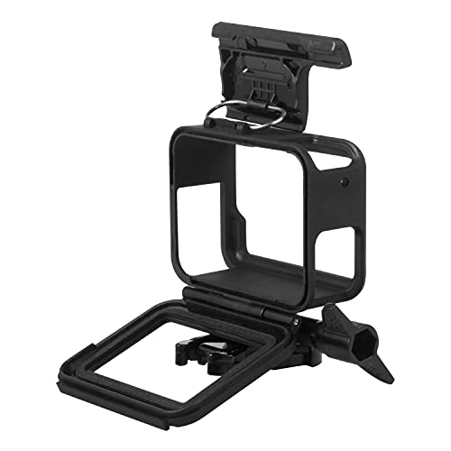 Kourpar Protective Housing Case for GoPro Hero7 Black Frame Camera Mount Compatible with Hero 7 Silver Holder Mounts for Hero7 White Grey Border for Go pro Hero 6 Black Cage Shell Fit go-pro Hero 5