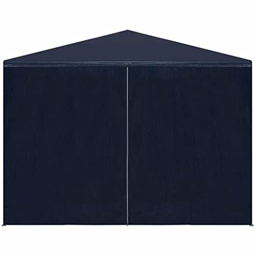 vidaXL Party Tent 10'x13' Blue Outdoor Garden Wedding Patio Gazebo Canopy