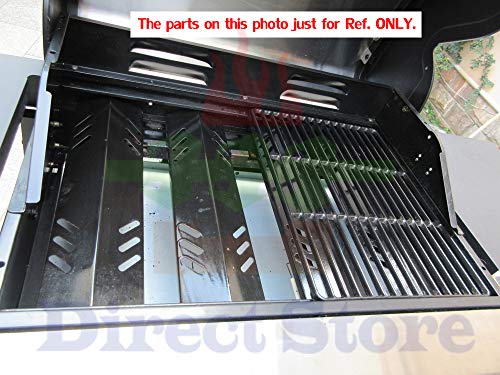 Direct Store Parts DC111 Polished Porcelain Coated Cast Iron Cooking Grid Replacement for Brinkmann, Aussie, Members Mark, Nexgrill, Better Homes&Gardens, Grill Chef, Grill King, Mission Gas Grill