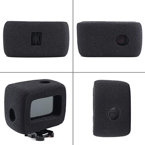 HSU Windslayer Cover for GoPro Hero 11/10/ 9 Black, Windslayer Cover Housing Frame Case, Video Noise Reduction Accessory (2 Pack)