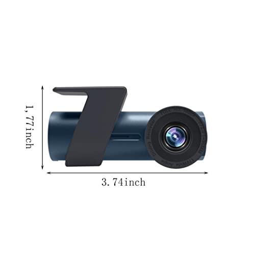 Cam WiFi HD Car Cam - Front Camera - for Cars Dashboard Camera Recorder - with Super Night Vision & 150° Wide Angle - Loop Recording - Build in Wi-Fi & APP Control - Include Batteries/2190