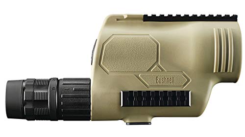 Bushnell 781545ED Legend T-Series Flp Spotting Scope with Mil-Hash Reticle, 15-45 x 60mm, Tan