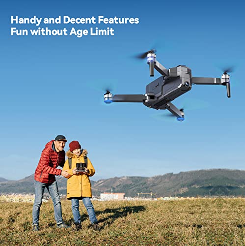 Ruko F11PRO Drones with Camera for Adults 4K UHD Camera 60 Mins Flight Time with GPS Auto Return Home Brushless Motor-Black(with Carrying Case)