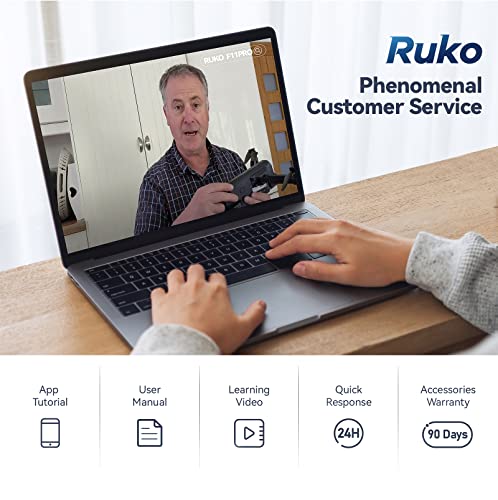 Ruko F11PRO Drones with Camera for Adults 4K UHD Camera 60 Mins Flight Time with GPS Auto Return Home Brushless Motor-Black(with Carrying Case)