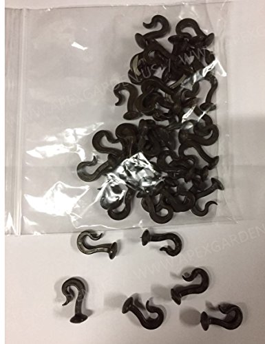 Plastic Hooks for Gazebo Curtains/Mosquito Netting/The Track of Lowe's Allen roth #GF-12S004B Gazebo - Quantity of 36 -
