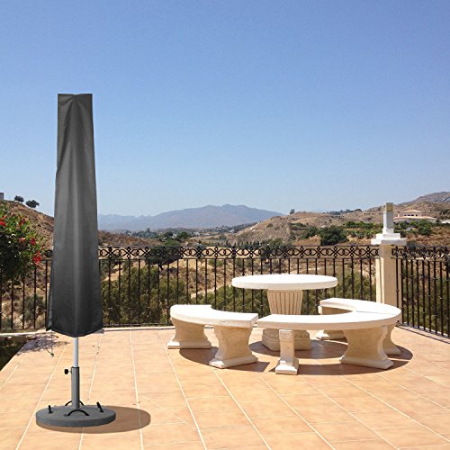 Umbrella Covers,Patio Waterproof Market Parasol Covers with Zipper for 7ft to 11ft Outdoor Umbrellas Large