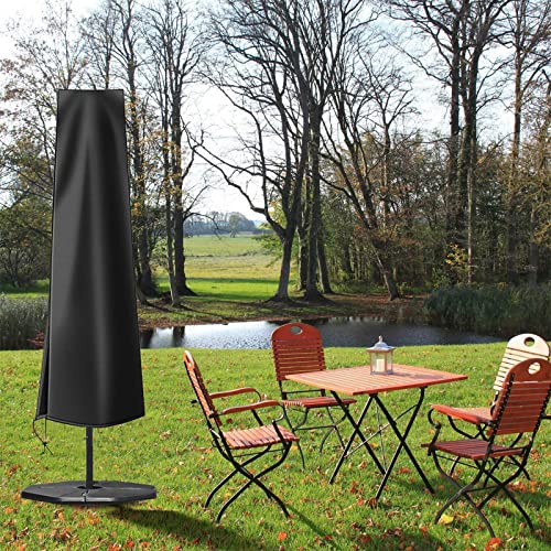 Umbrella Covers,Patio Waterproof Market Parasol Covers with Zipper for 7ft to 11ft Outdoor Umbrellas Large