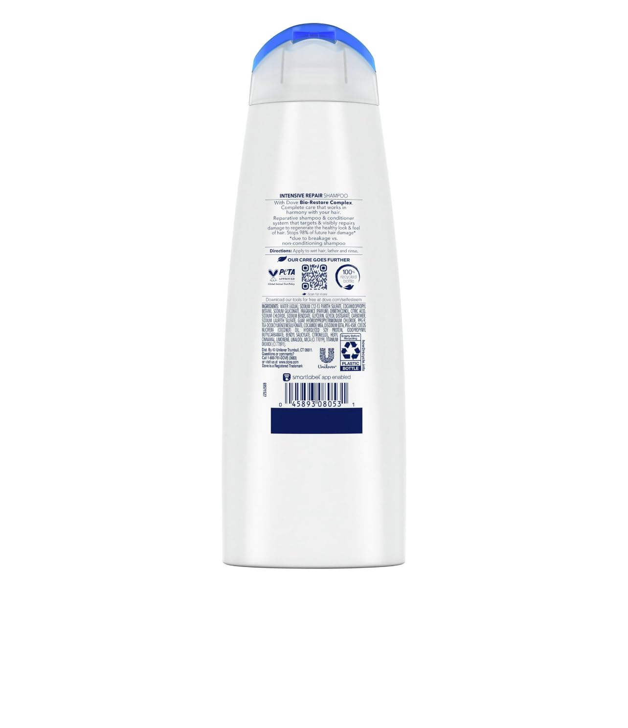 XALEZ Dove Nutritive Solutions Strengthening Shampoo Intensive Repair, 12 oz (2 PACK) TM Gift Box