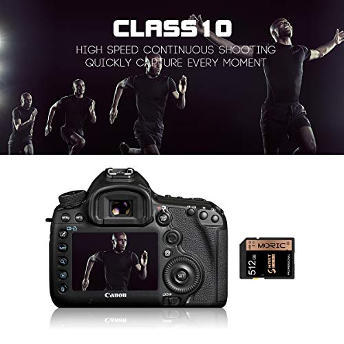 512GB SD Card High Speed Security Digital Memory Card Class 10 for Cameras,Vlogger&Videographer and Other SD Devices(512GB