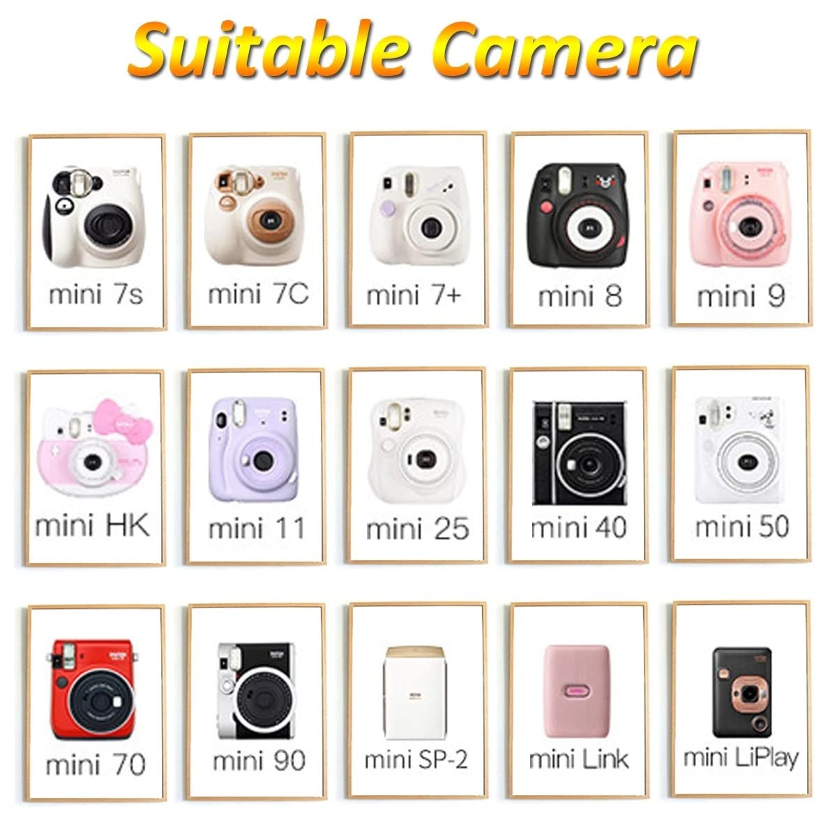Fujifilm Instax Mini Instant Film (3 Twin Packs, 60 Total Pictures) - International Version