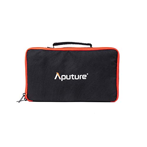 Aputure MC 4-Light Travel Kit, 4 MC RGBWW LED On Camera Lights with Wireless Charge Case CRI/TLCI 96+, Temperature 3200K-6500K, HSI Mode,Support Magnetic Attraction