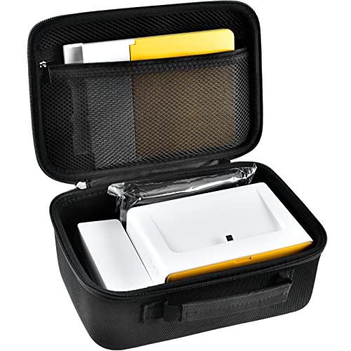 Case Compatible with Kodak Dock Plus/for Kodak Dock Premium Wi-Fi Portable 4x6ā Instant Photo Printer. Bluetooth Photo Printing Holder for Adapter, Cartridge, Paper, Power Cord (Box Only) - Black