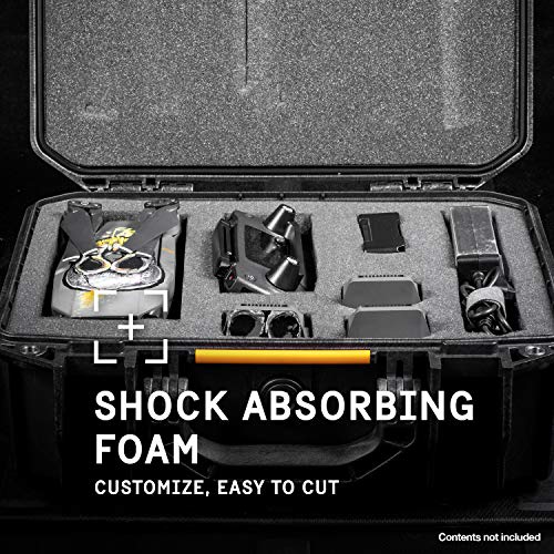 Vault by Pelican - V300 Multi-Purpose Hard Case with Foam(Black)