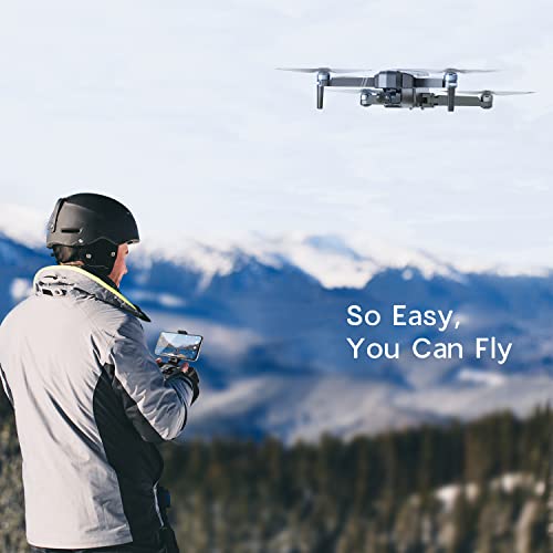 Ruko F11GIM2 Drones with Camera for Adults 4K, 9800ft Long Range Video Transmission, 3-Axis Gimbal, 56Mins Flight Time GPS Auto Return and Follow Me Quadcopter with 2 Batteries, Level 6 Wind Resistance