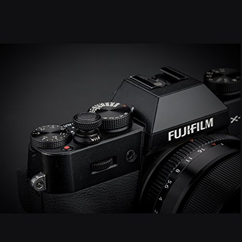 JJC Camera Soft Release Button, Shutter Button for Fuji Fujifilm X-T5 X-T4 X-T3 X-T30 X-T30 II X-T20 X-PRO3 X100V X100F X-E4 X-E3 Sony RX1R II RX10 IV III Leica M10 M9 Nikon Df F3