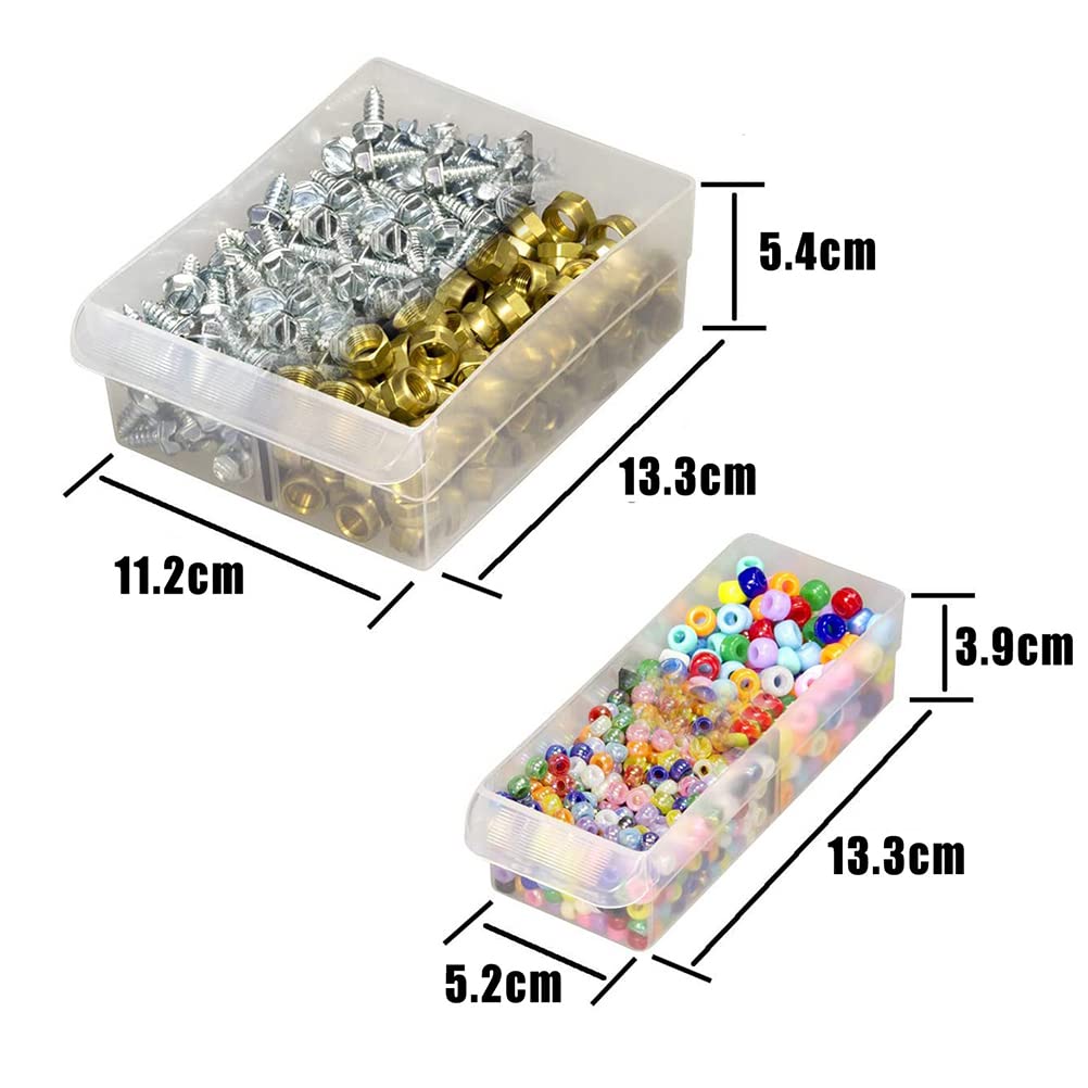 Desk Storage Organizer with 12 Drawers, Stackable Desktop Craft Drawer Cabinet, Plastic Desk Storage Box Caddy for Art DIY, Craf Jewelry, Washi Tape, Makeup, Office Supplies