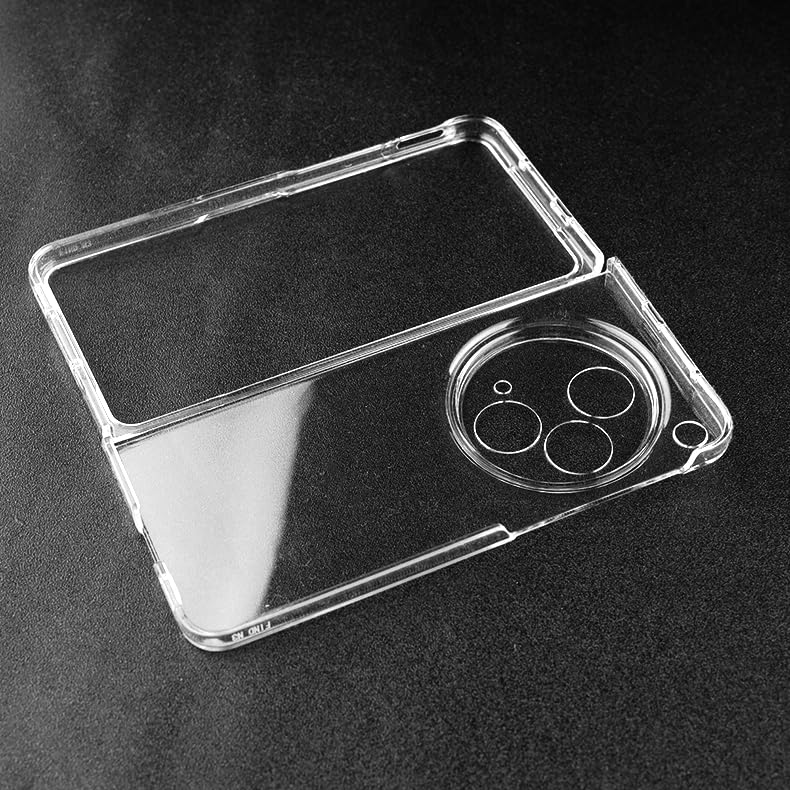 Gufiire Clear for OnePlus Open Case, Anti-Yellowing Slim Thin Crystal Transparent Protective Phone Cover for One Plus Open 5G Case 2023 (Clear)