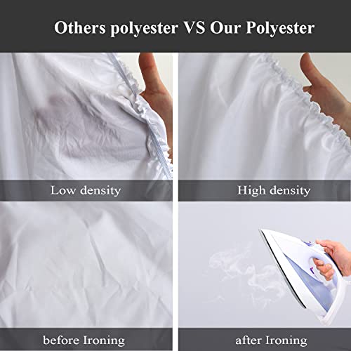 Canessioa 6x6ft White Round Backdrop Solid White Round Backdrop Cover Polyester Plain White Round Backdrop for Photo Shoot Adult Kid Birthday Party Baby Shower Wedding Decoration Supply