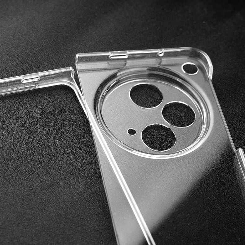 Gufiire Clear for OnePlus Open Case, Anti-Yellowing Slim Thin Crystal Transparent Protective Phone Cover for One Plus Open 5G Case 2023 (Clear)