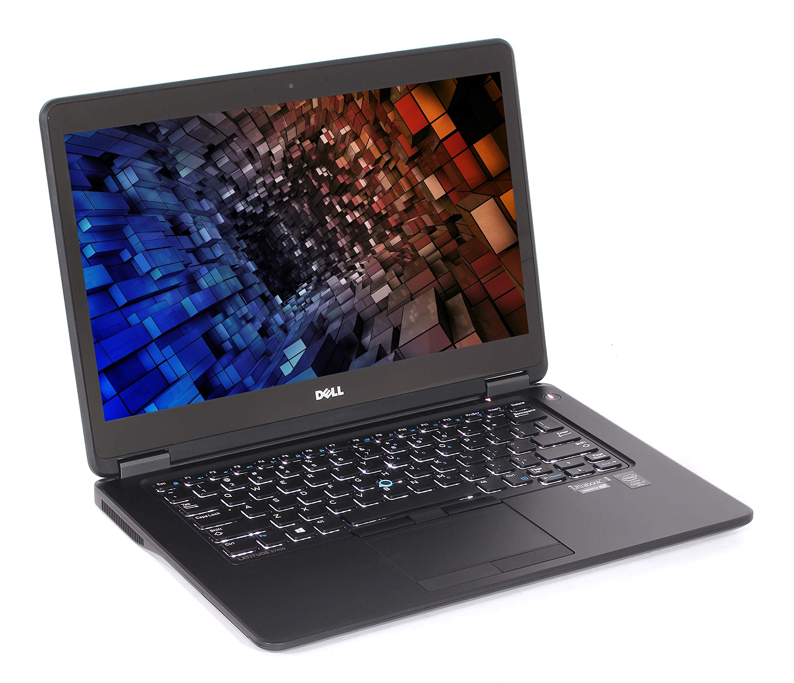 Dell Latitude E7450 14in Touchscreen Ultrabook, Intel i7 5600U 2.6Ghz, 16GB DDR3 RAM, 512GB SSD Hard Drive, 1080p FHD, HDMI, Webcam, Windows 10 Pro (Renewed)