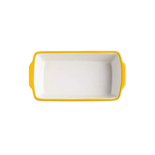 OSKOURW Soup Bowls Ceramic Plate Hand-Painted,Ware Bowl Baking Dishes Pizza Tray Western Food Plate Steak Salad Dishes Dinnerware Oven Rice Bowl (Color : 4)