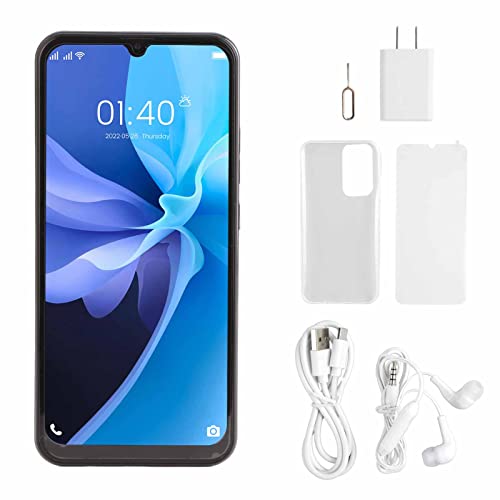 banapoy S22 Ultra Smartphone, 5G 6.4 Inch Factory Unlocked Android Cell Phone, 4Gb 64Gb for Android 11 Smartphone with Front 5Mp Rear 13Mp, 6000Mahlong Battery Life, Mt6582 Quad Core CPU