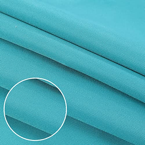 ACCREST Sun Shade Sail Waterproof 6.5'×6.5'×6.5' Triangle Shade Sail UV Block Canopy Awning for Patio Backyard Lawn Garden Outdoor Activities,Lake Blue