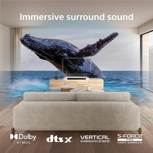 Sony HTS2000.UC2 3.1ch Dolby Atmos Soundbar Bundle with SA-SW3 200W Wireless Subwoofer, SA-RS3S 100W Wireless Rear Speakers and 2 YR CPS Enhanced Protection Pack