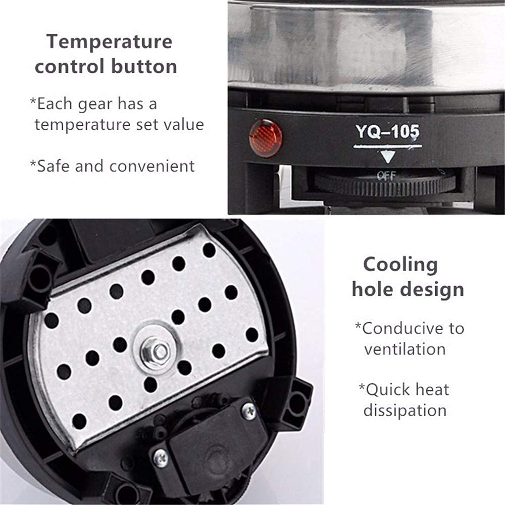 Portable 500W Electric Mini Stove, multifunctional Home Heater, Round Hot Plate, for Ceramic Glass Kettle Single Cooktop, Kitchen Appliance Milk Water Coffee Heating