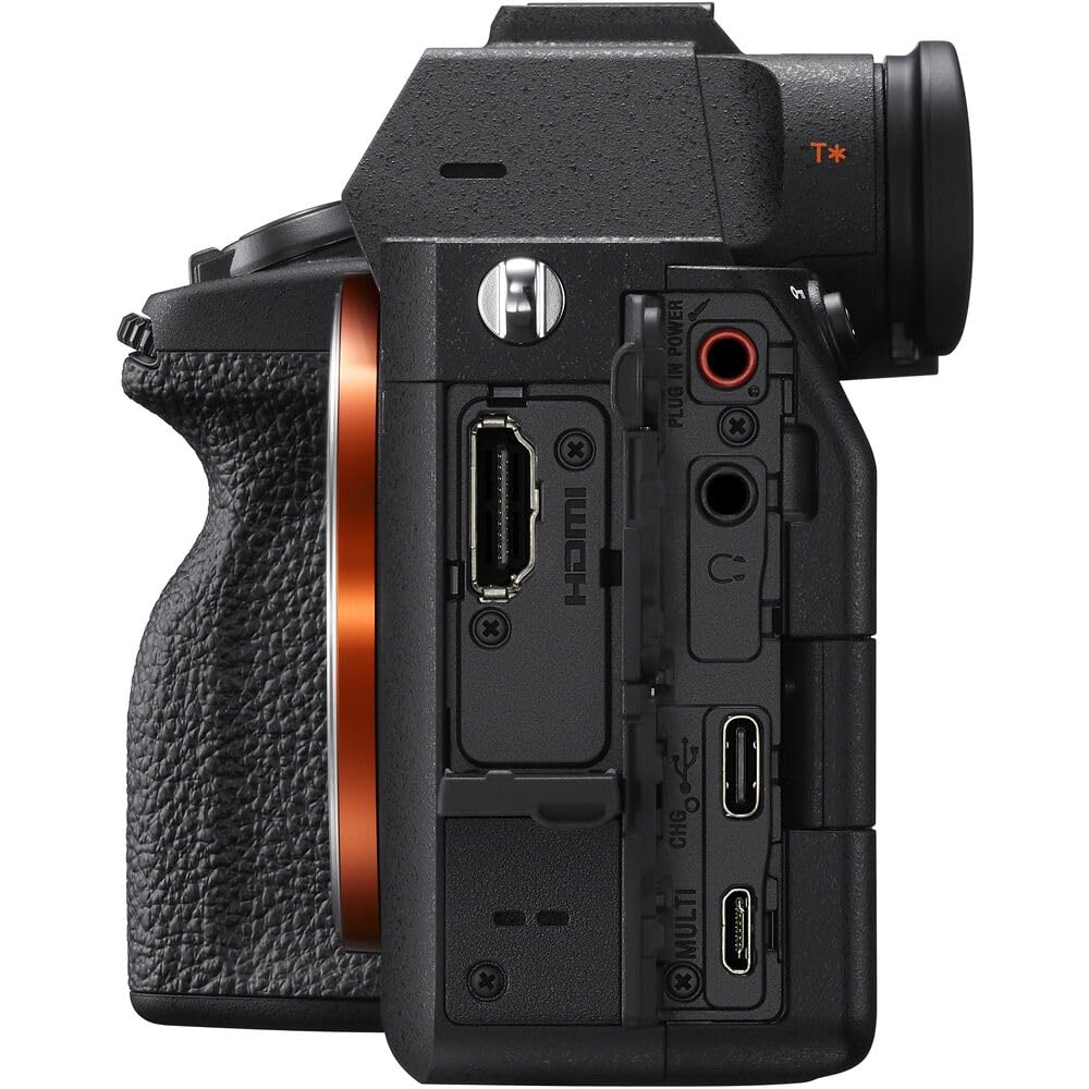 Sony Alpha a7 IV Mirrorless Camera Body Bundled with FE 20-70mm f/4 G Lens + 64GB SD Card + Filter + Battery + Charger + Cap Keeper + Case + Cleaning Kit + SD Case + SD Reader + Cloth (13 Items)