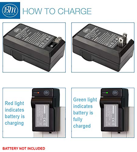 BM EN-EL19 Battery Charger (MH-66 replacement) for Nikon Coolpix A300, W100, W150, S3100, S3200, S3300, S3500, S3600, S3700, S4100, S4200, S4300, S5200, S5300, S6400, S6500, S6800, S6900, S7000 Camera