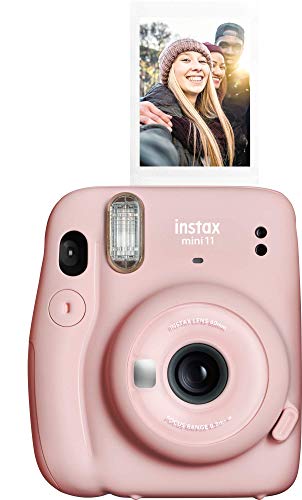 Fujifilm Instax Mini 11 Instant Camera - Blush Pink 4.8" x 4.2" x 2.6"