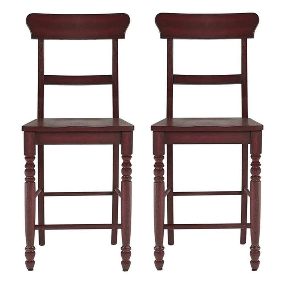 Progressive Furniture Red Savannah Court Set of 2 Counter Chairs