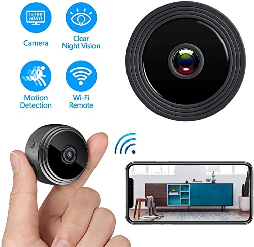 Zone Flex Camera, Wireless Wifi Motion Detects Magnetic Camera, Monitor Detection Tiny Cameras for Indoor/outdoor, Mini 1080p Wireless Magnetic Security Camera, Car Cameras for Surveillance (White)