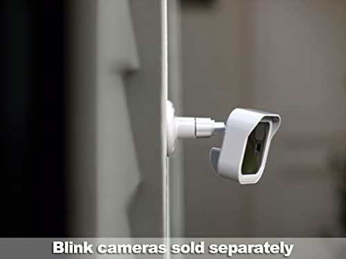 All-New Blink Outdoor Camera Housing and Mounting Bracket, 3 Pack Protective Cover and 360 Degree Adjustable Mount with Blink Sync Module Outlet Mount for Blink Camera Security System (White)